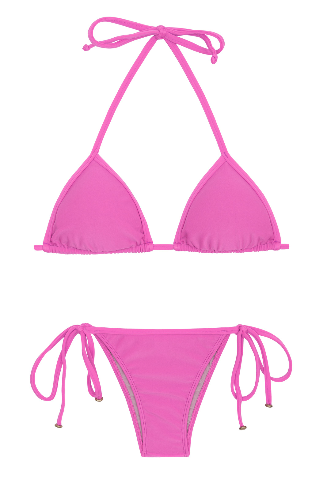 Rio de Sol Biquini Tri Pink Lacinho Bikini Tri - Até 30 dias para trocar