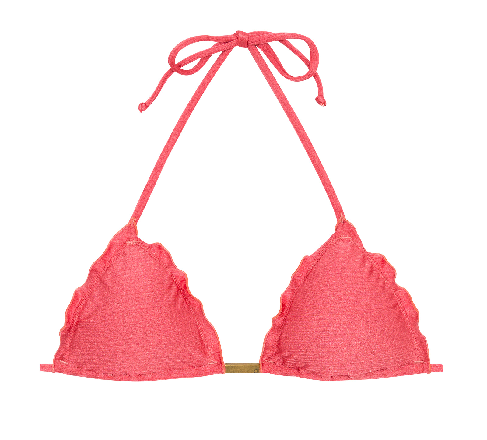 Rio de Sol Top Rosa Brilho Top Florence Frufru - Até 30 dias para trocar